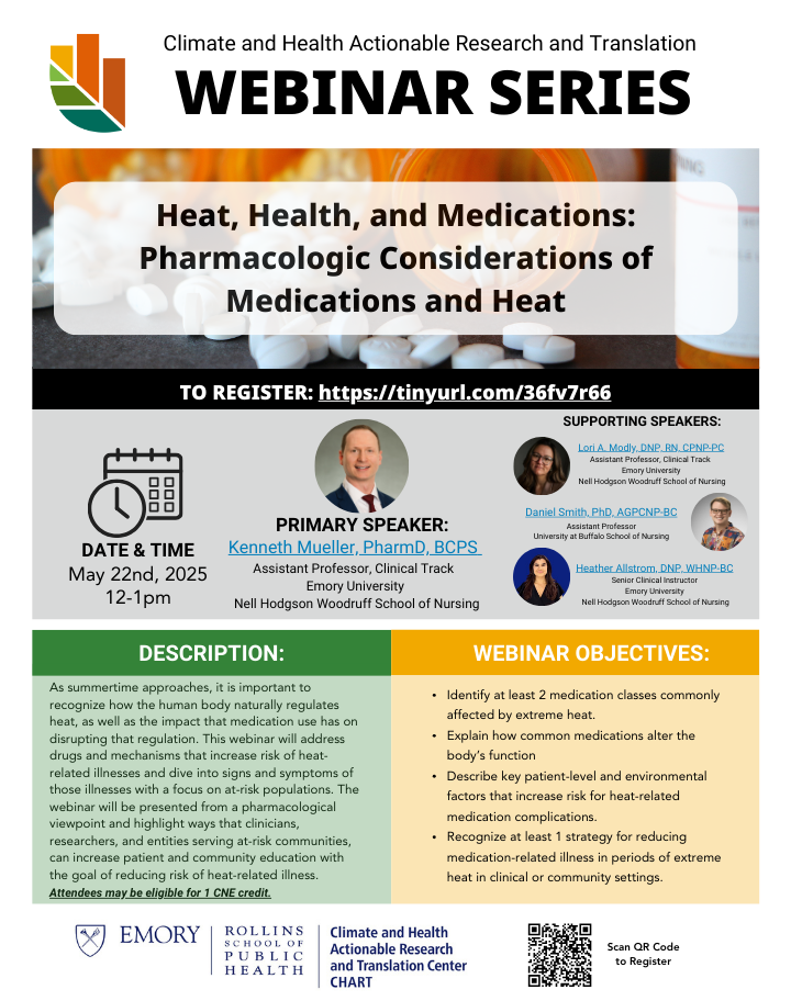 Recording Available – CHART Webinar Series – Heat, Health, and ...